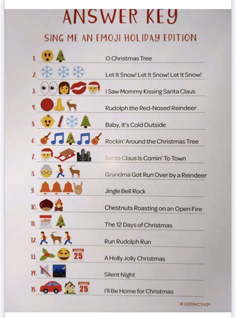 Free Printable Emoji Quizzes With Answers Artofit