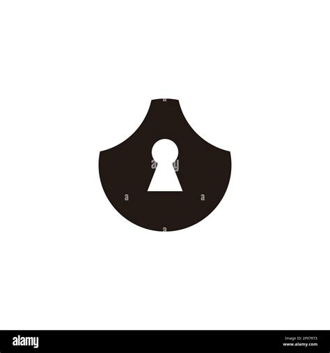 Shield Key Geometric Symbol Simple Logo Vector Stock Vector Image And Art Alamy