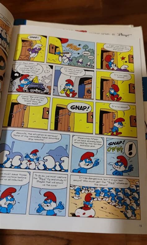 Set Of Smurfs Comics Hobbies And Toys Books And Magazines Comics And Manga