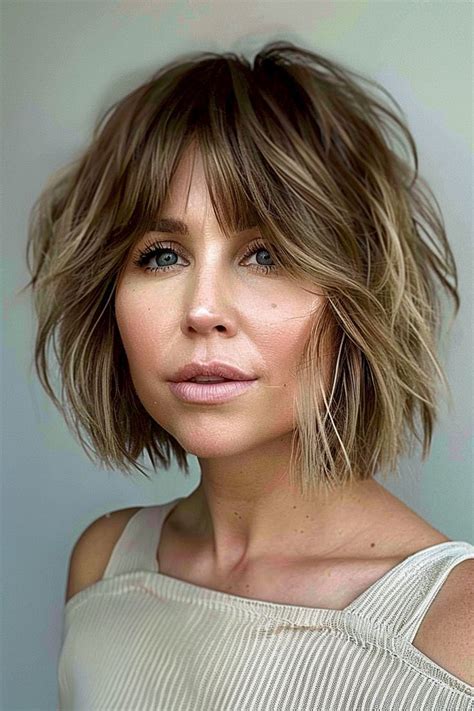 24 Stunning Shaggy Bob Haircuts To Rock This Year Shaggy Bob Haircut