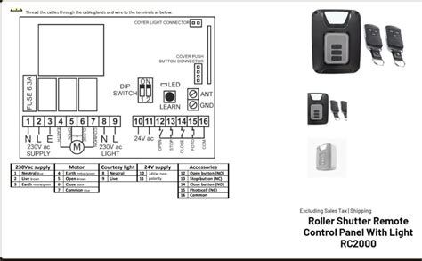 Wiring Roller Shutter Control Panel R Diyuk