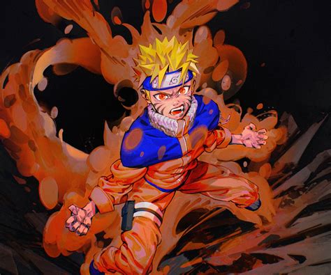 Naruto Uzumaki Illustration 2023 Wallpaper Hd Anime 4k Wallpapers
