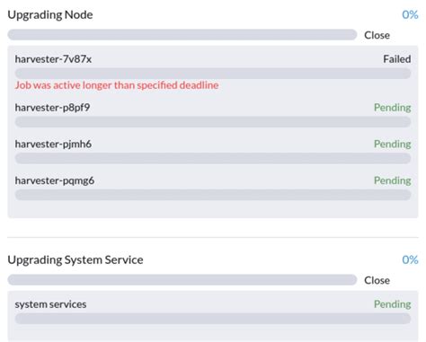 Upgrade From V110v111 To V112 Harvester
