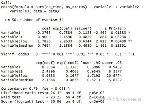 Cox回归预测模型——单因素和多因素cox回归分析1 知乎