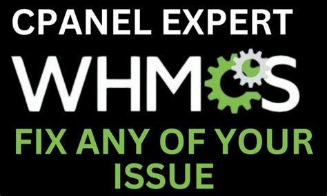 Fix Cpanel Whm Webmin Virtualmin Plesk Issues Smtp Email Dns Mx Mysql By Fcpanel Fiverr