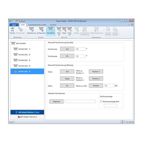 Smi Standard Motor Interface Wago Sg