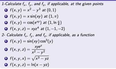 Solved 1 Calculate Fx Fy And Fz If Applicable At The Chegg Com