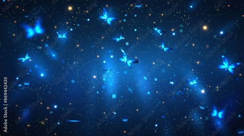 Insect Design Floating Burst Illustration With Sparkle And Glitter