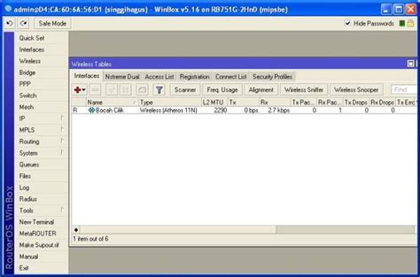 Setting Dan Konfigurasi Wireless Di Mikrotik Singgihsap