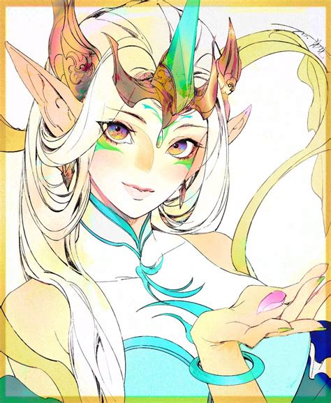 Soraka And Immortal Journey Soraka League Of Legends Drawn By Jian