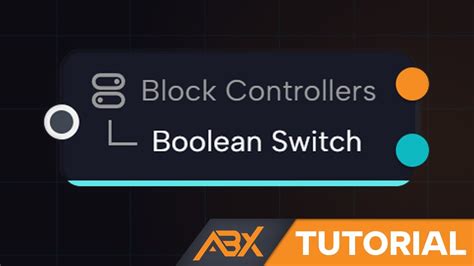 How To Use Boolean Switch Block In Algobuilderx Youtube