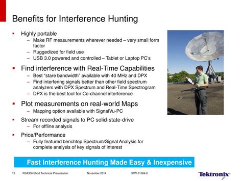 Ppt New Rsa306 Usb Spectrum Analyzer Rf Signal Analysis In Your Hands Powerpoint Presentation
