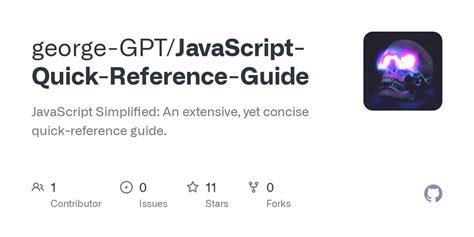 Javascript Simplified An Extensive Yet Concise Quick Reference Guide