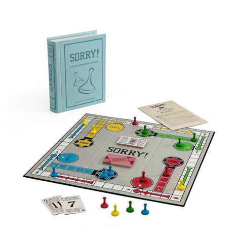 Sorry Vintage Bookshelf Edition Board Game — Booghe