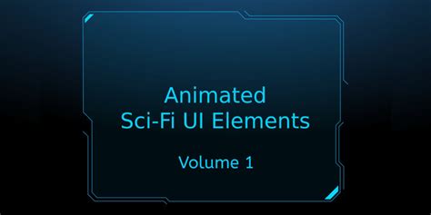 Animated Sci Fi Ui Elements For Unity 3d Vol 1 By Cykodev Codester