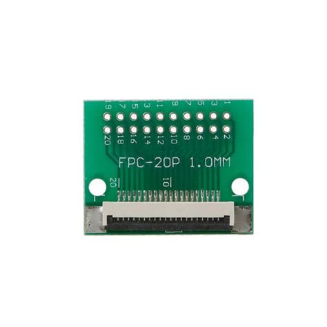 Ffc Fpc 6 Pin Adapter Board 0 5mm To 2 54mm Soldered Connector Roboticsdna