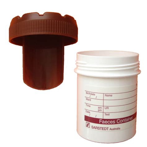 Stool Container Faeces Container Lab Equipment Pathology Supplies