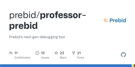 issues · prebid professor prebid · github