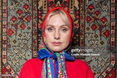 Russian Scarf Photos And Premium High Res Pictures Getty Images