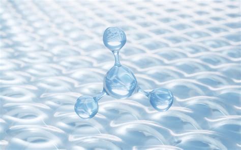 Premium Photo Molecules On The Skin Tissue Skincare And Biomedical Concept 3d Rendering