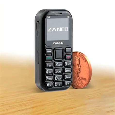Zanco Tiny T2 The Worlds Smallest 3g Phone Tiny Phones Uk Tiny