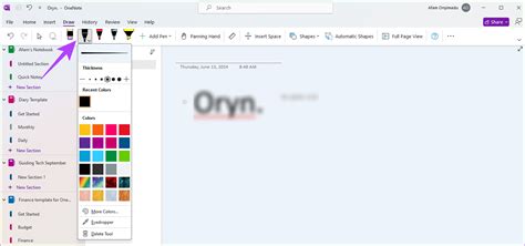 How To Use Handwriting Recognition In Microsoft OneNote