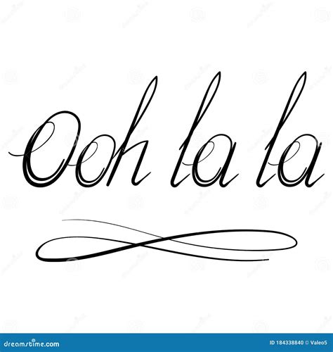 Ooh Lala Lettering Vector Seamless Pattern 150556836