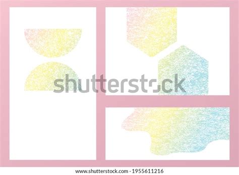 Holography Geometric Set Texture Metal Effect Stock Vector Royalty Free 1955611216 Shutterstock
