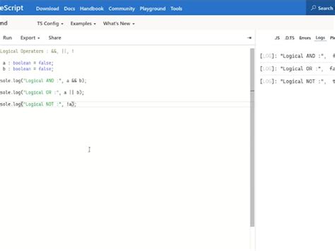 Typescript Operators