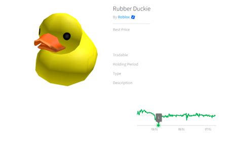 Why Did The Epic Duck Cost 1 Robux Recently R Roblox