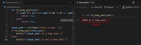 how to determine whether a year is a leap year in python