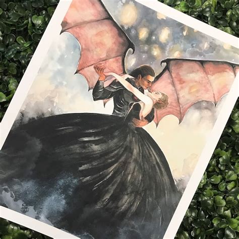 Cassian And Nesta Prints Etsy
