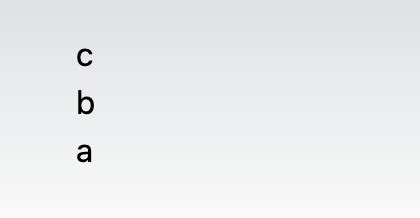 React Componentを逆順に表示する