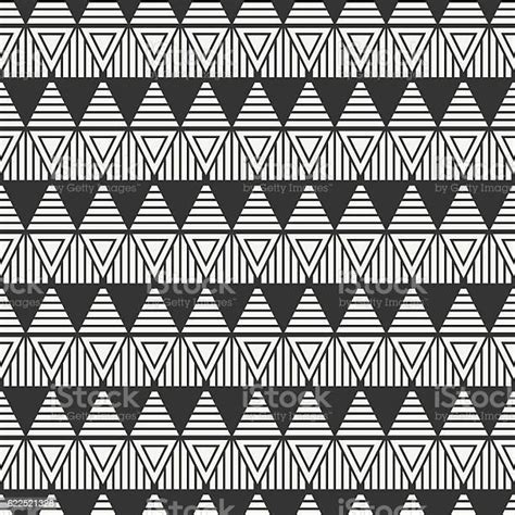 삼각형이 있는 기하학적 선 추상적 매끄러운 패턴 포장지 배경 디자인 요소에 대한 스톡 벡터 아트 및 기타 이미지 디자인 요소 방광삼각부 배경 주제 Istock