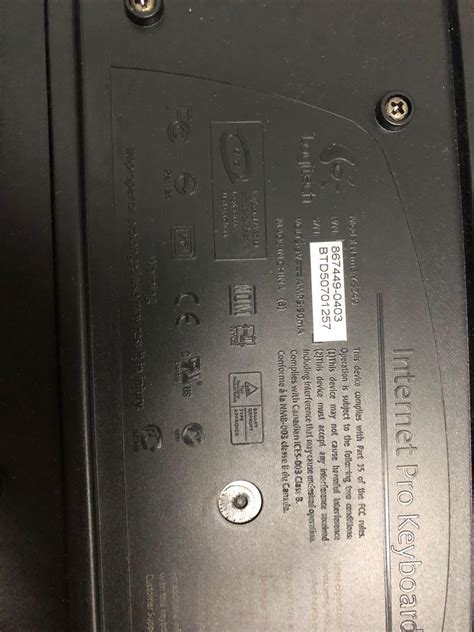 Logitech Y Sz49 Clavier Internet Pro Ps 2 Keyboard Computers And Tech