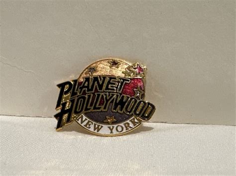 Vintage Planet Hollywood New York Logo Pin Ebay