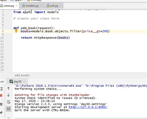 django orm 单表实例 菜鸟教程