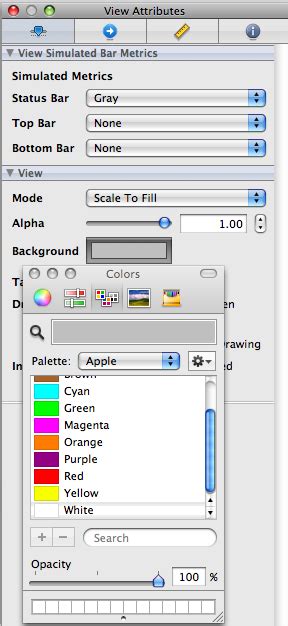 Iphone How Do I Enter RGB Values Into Interface Builder Stack Overflow