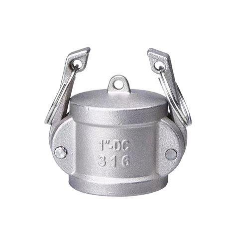 Ss Stainless Steel Dc Type Dust Cap Camlockandgroved Coupling Fittings