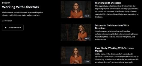 Masterclass Natalie Portmans Acting Lesson Online Review Cmuse