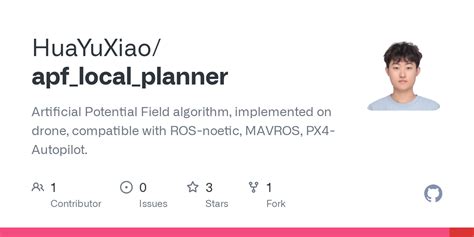 GitHub HuaYuXiao Apf Local Planner Artificial Potential Field Algorithm Implemented On Drone
