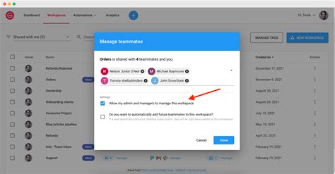 Manage Users Of A Workspace Help Center Gmelius