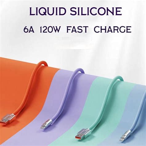 Original USB Liquid Silicone Cable A Type C Fast Charge Cable Micro USB Shopee Philippines