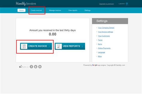 How Do I Create An Invoice Handdy Invoice Help And Support