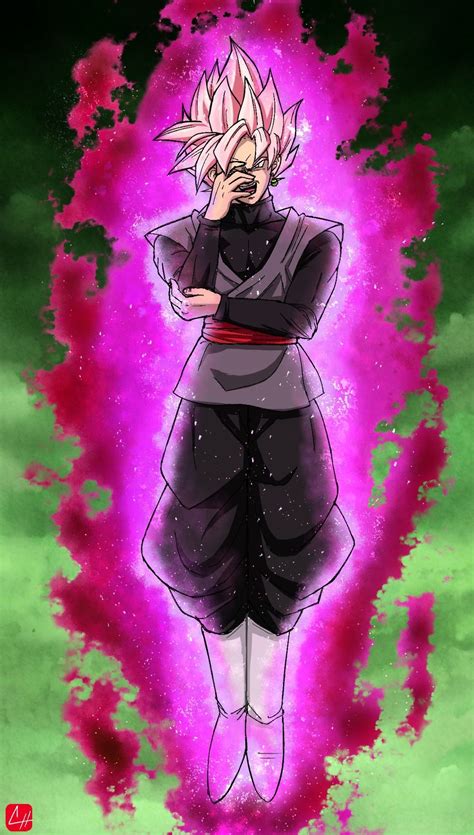 Goku Black Ssj 1 ศิลปะคาแรคเตอร์ ดรากอนบอล ดราก้อนบอล