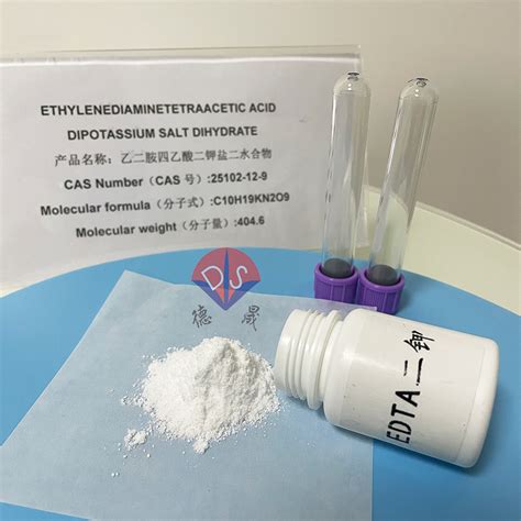 K2 Edta Chemical Reagent 25102 12 9 Anticoagulant Tube Additives High