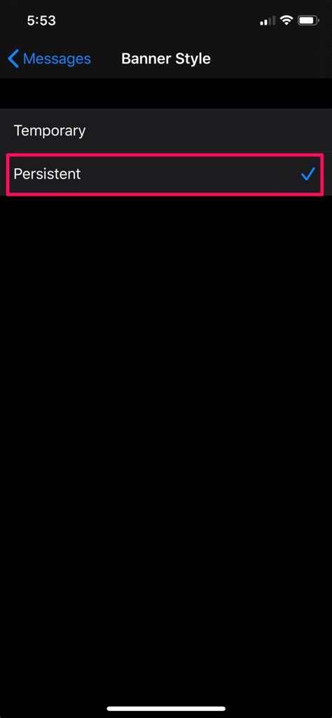 How To Enable Persistent Notifications On Iphone And Ipad