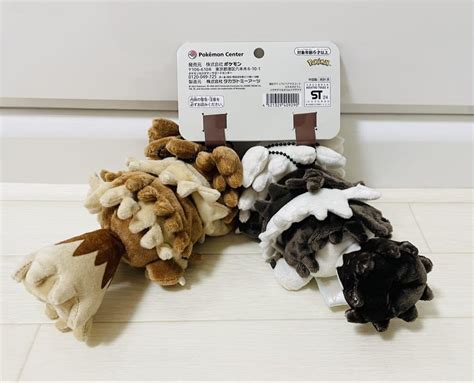 Zigzagoon And Galarian Zigzagoon Magnet Plush Keychain Set Pokemon Center