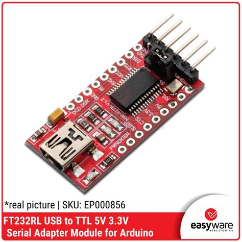 Jual Ft232rl Usb To Uart Ttl 5v 3 3v Ft232 Serial Adapter Module For Arduin Ccn27 Shopee Indonesia