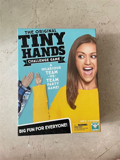 Tiny Hands Party Game Hobbies And Toys Toys And Games On Carousell